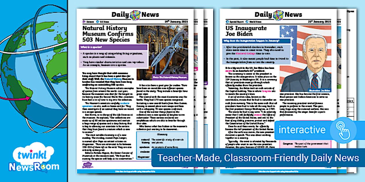 UKS2 Weekly Reading Comprehension Pack - 22nd January 2021