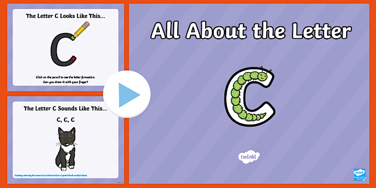 All About the Letter C PowerPoint (teacher made) - Twinkl