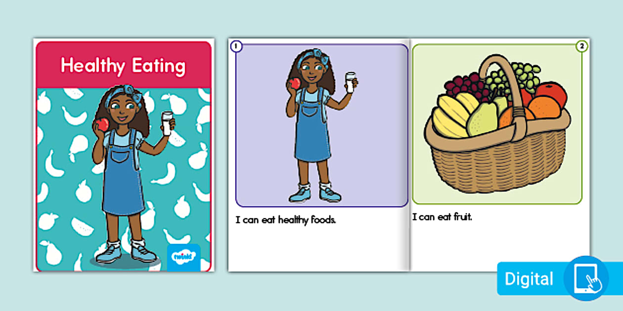 Healthy Eating Emergent Reader eBook