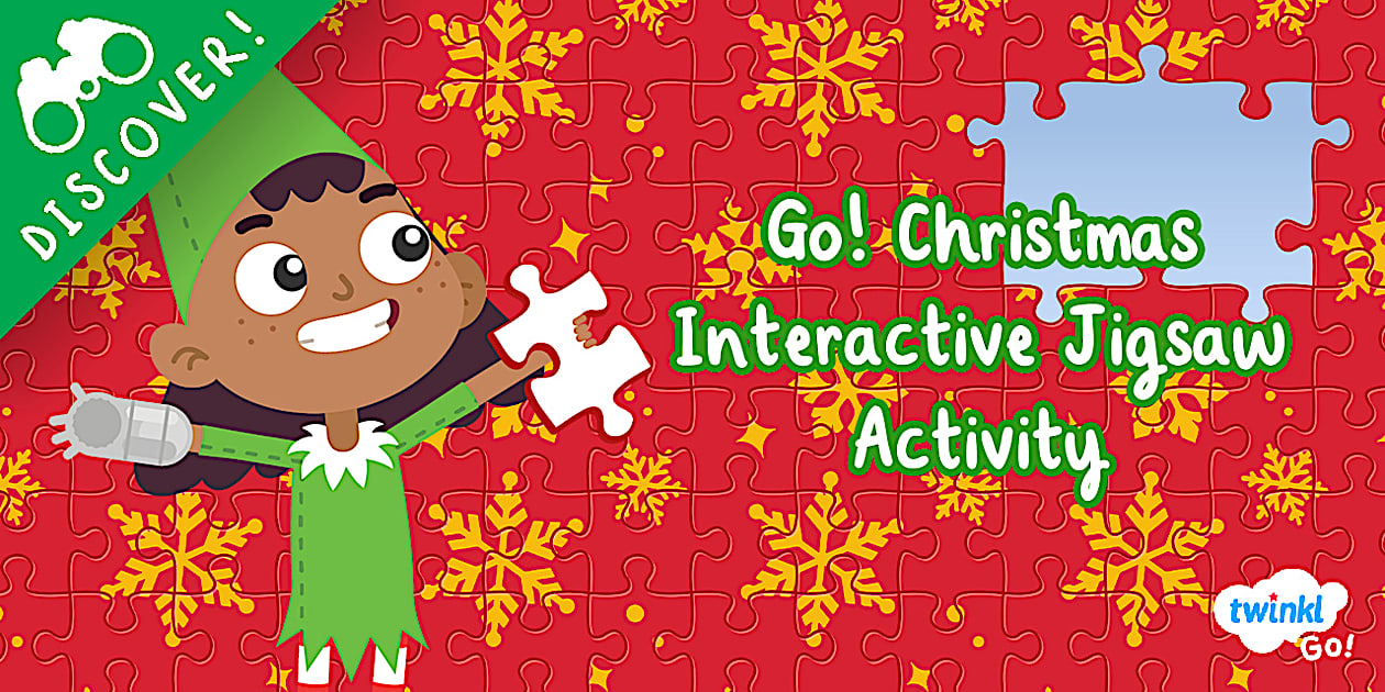 Go! Christmas Interactive Jigsaw Activity | Twinkl Go!