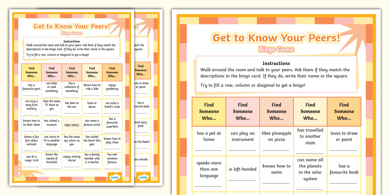 Friendship Bingo Pack (teacher made) - Twinkl