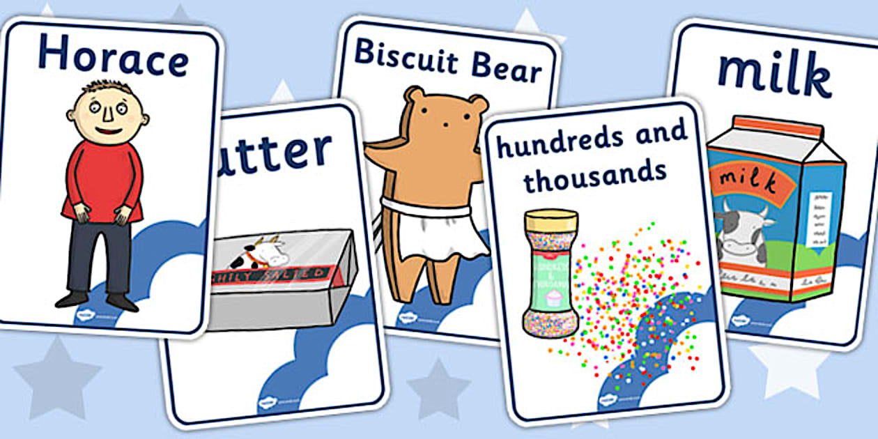 Cursive Display Posters to Support Teaching on Biscuit Bear