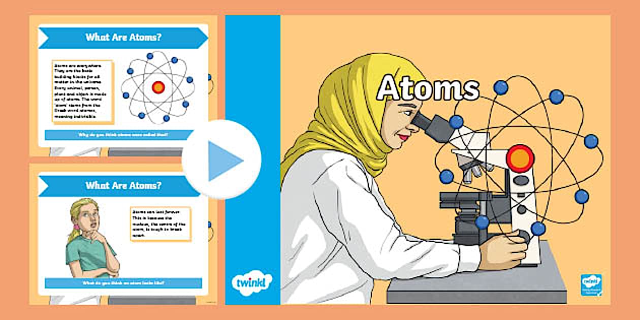 Atoms PowerPoint - Year 6 Science (teacher made) - Twinkl