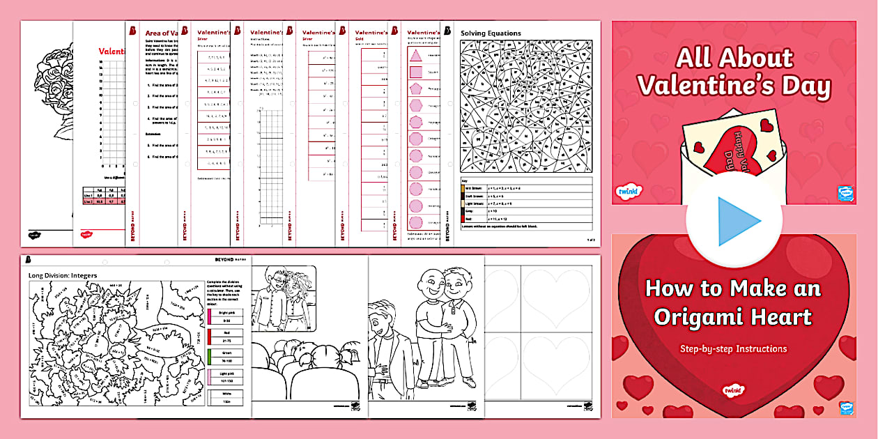 Saint Valentine's Day Pack PS3 (Teacher-Made) - Twinkl