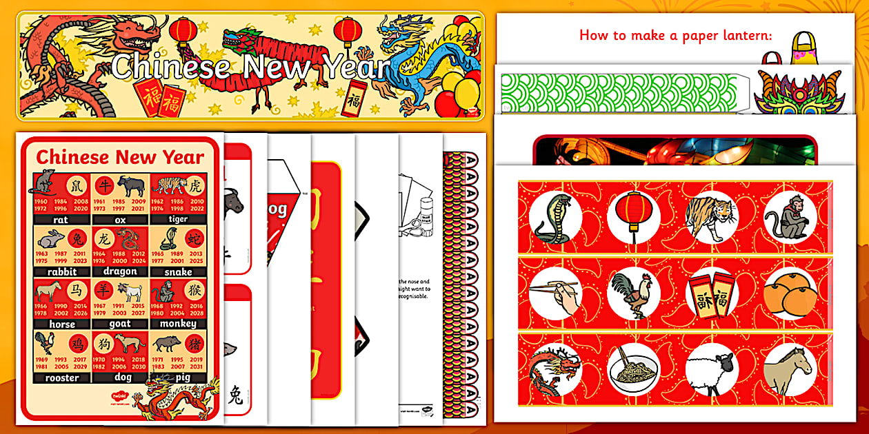 👉 Chinese New Year Discover and Learn Display Pack
