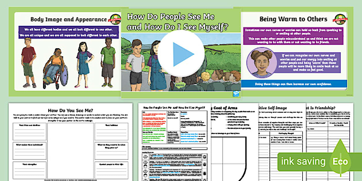 PSHE and Citizenship UKS2 How Do People See Me and How Do I See Myself ...