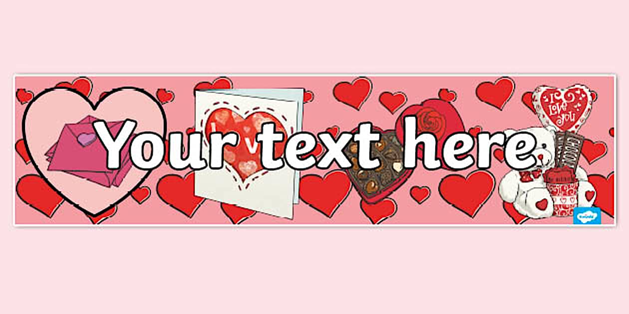 Google Classroom Header Valentine's Day (teacher made)