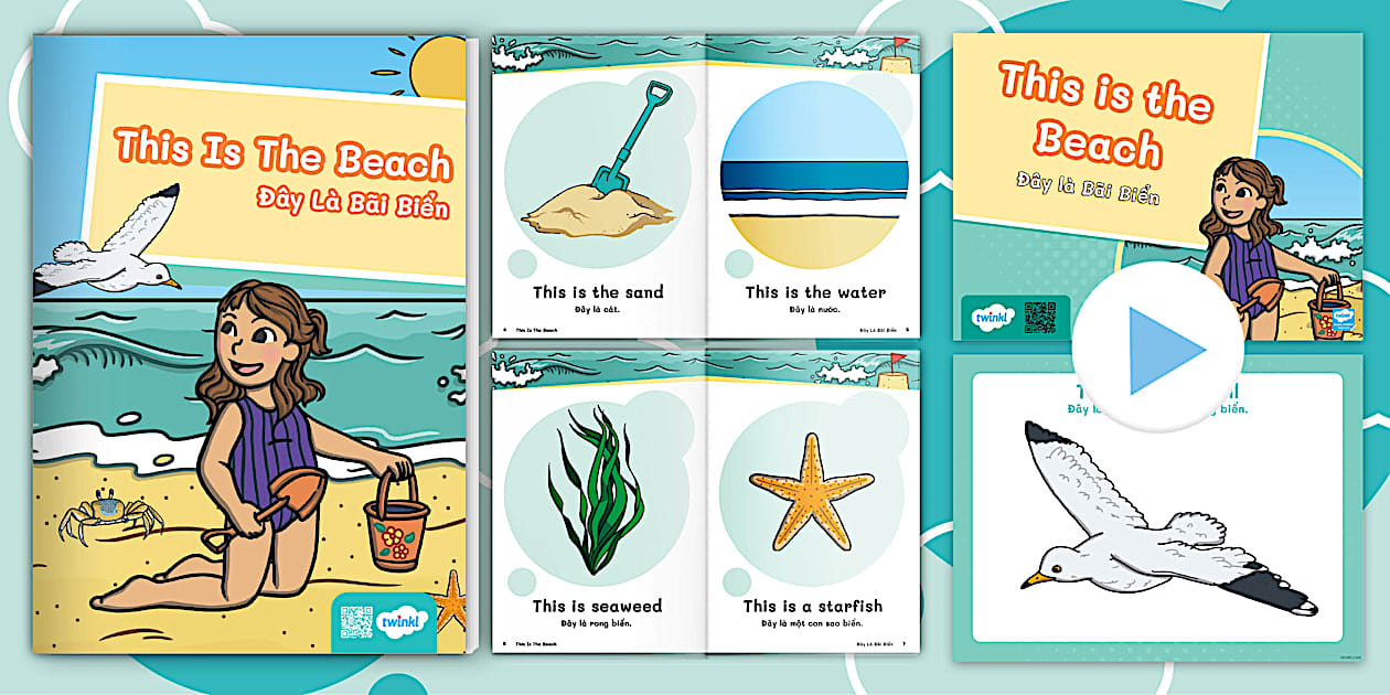 eBook Song Ngữ Đây Là Bãi Biển - This Is The Beach