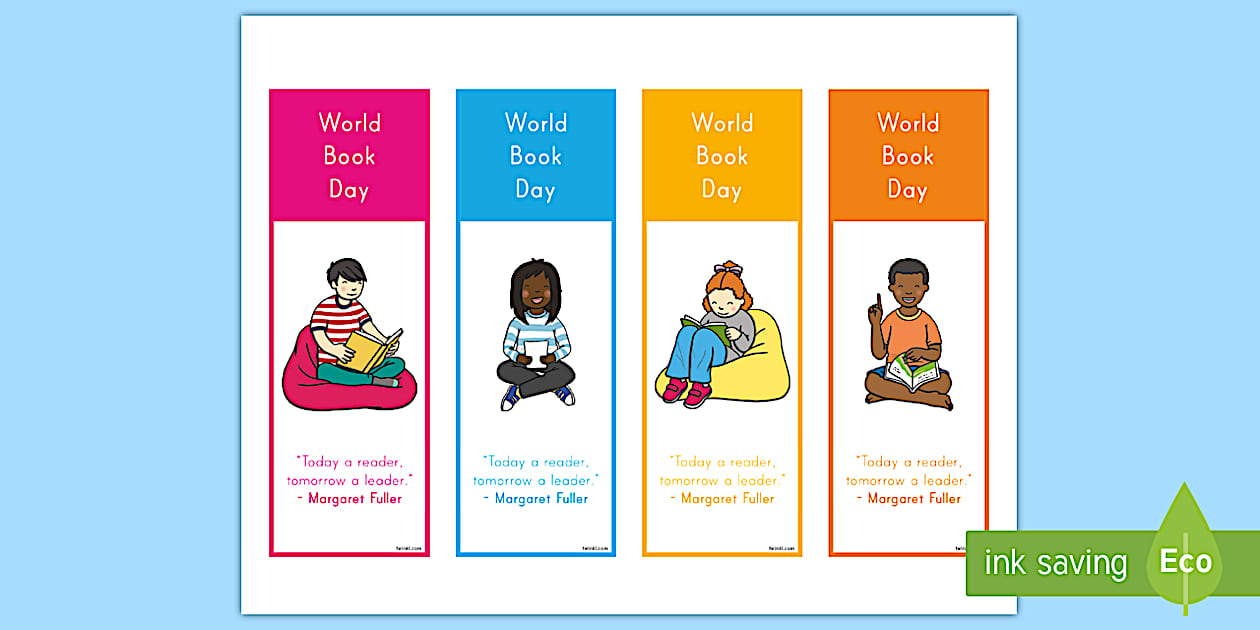 World Book Day Bookmarks | Kindergarten | ELA | Twinkl USA