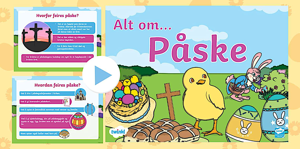Hvorfor feirer vi påske? PowerPoint (teacher made) - Twinkl
