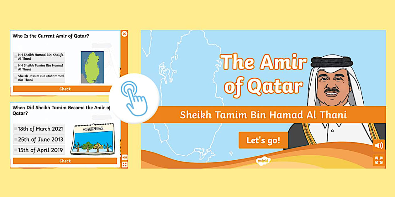 The Amir Of Qatar - Interactive Game (Teacher-Made) - Twinkl