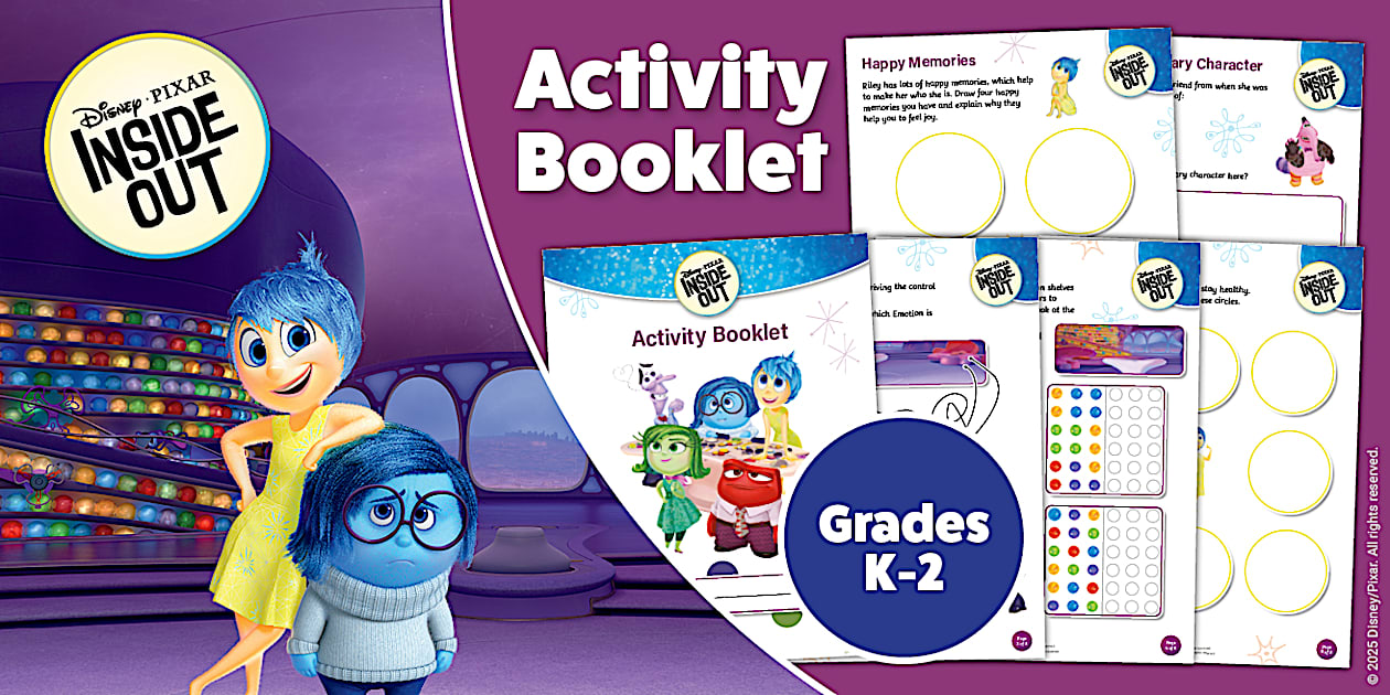 Inside Out: Activity Booklet for K-2nd Grade
