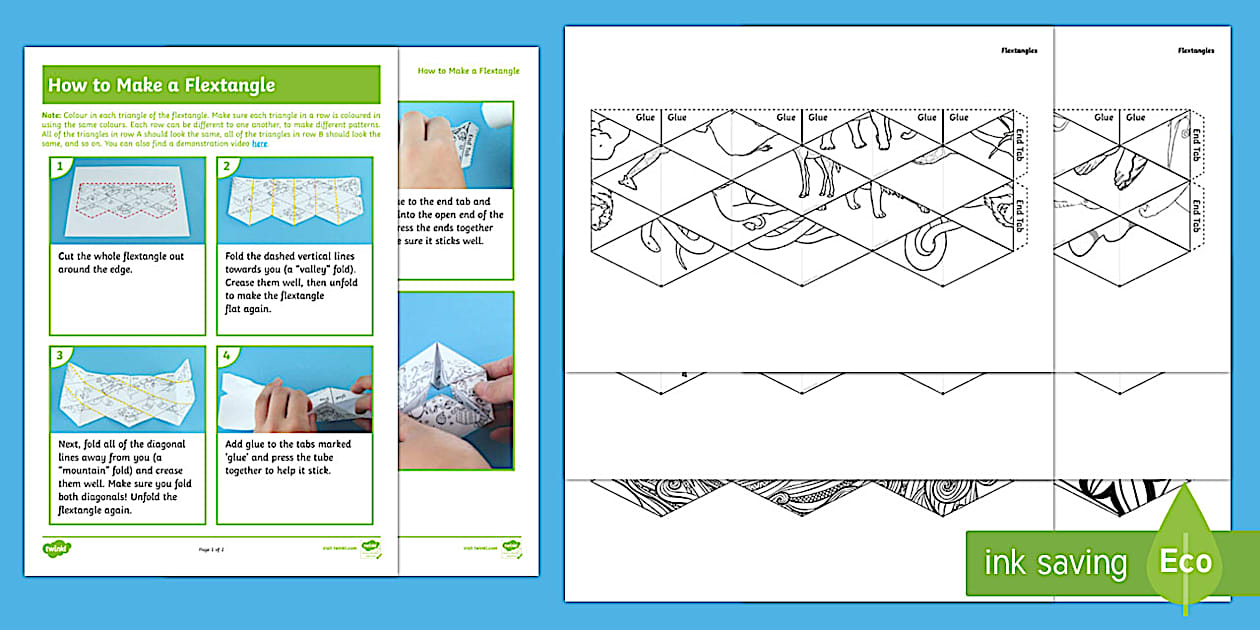 KS1 Flextangles Activity Pack (teacher made) - Twinkl