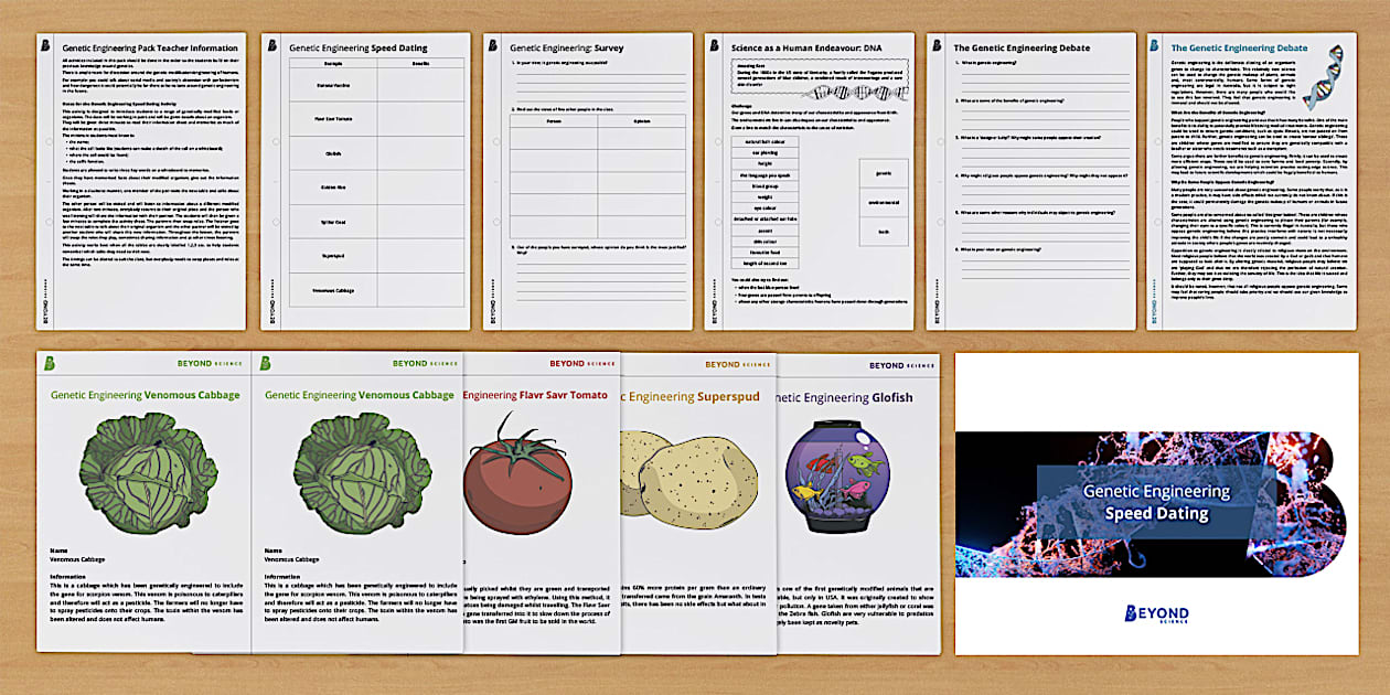 Genetic Engineering Activity Pack (teacher made) - Twinkl