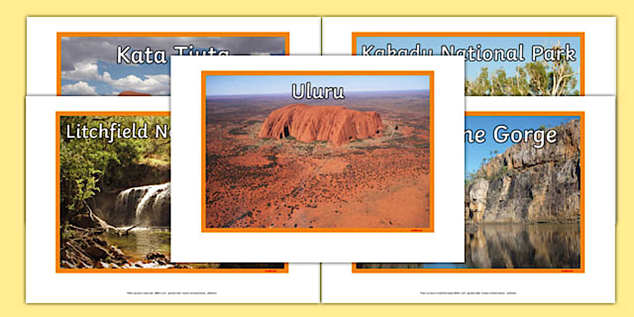 Northern Territory Natural Features Photo Pack - Twinkl