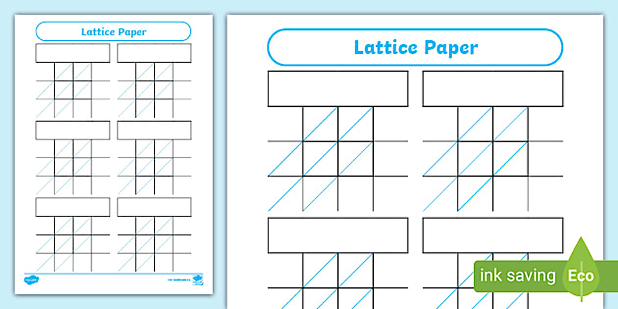 Lattice Paper (Teacher-Made) - Twinkl