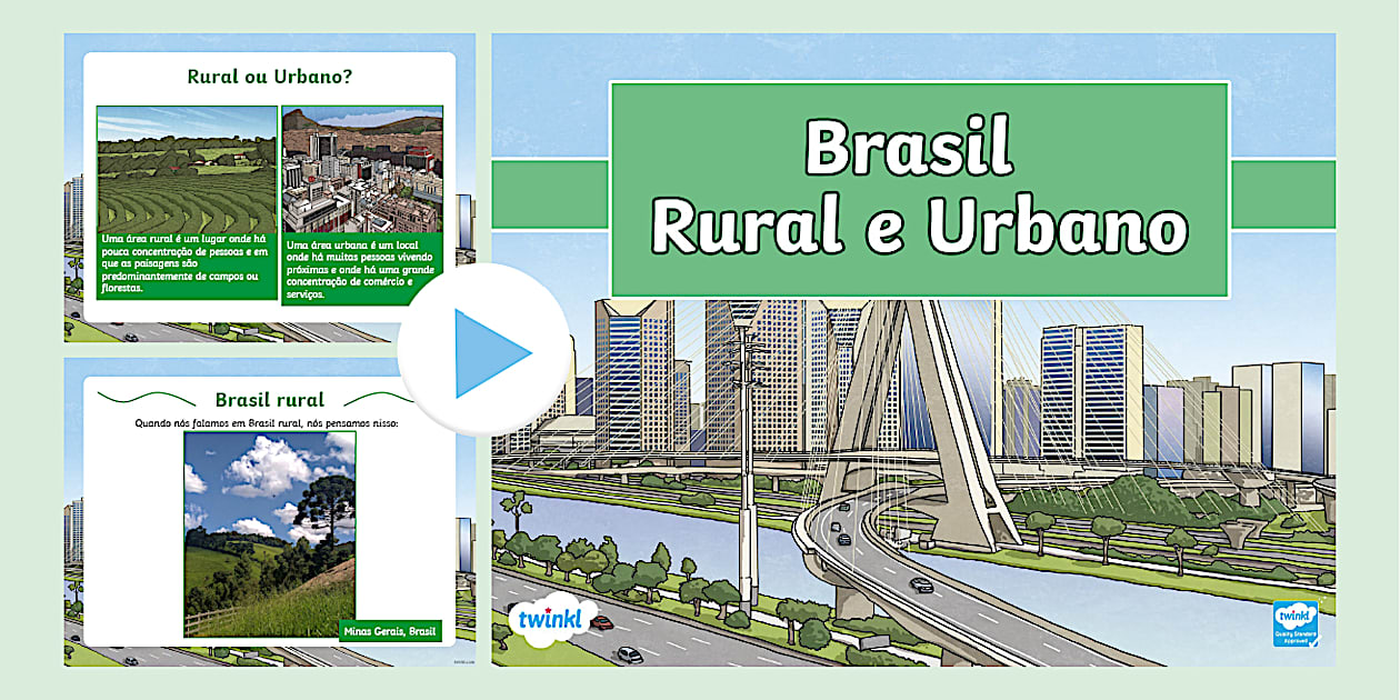 Brasil rural e urbano - PowerPoint (Teacher-Made) - Twinkl