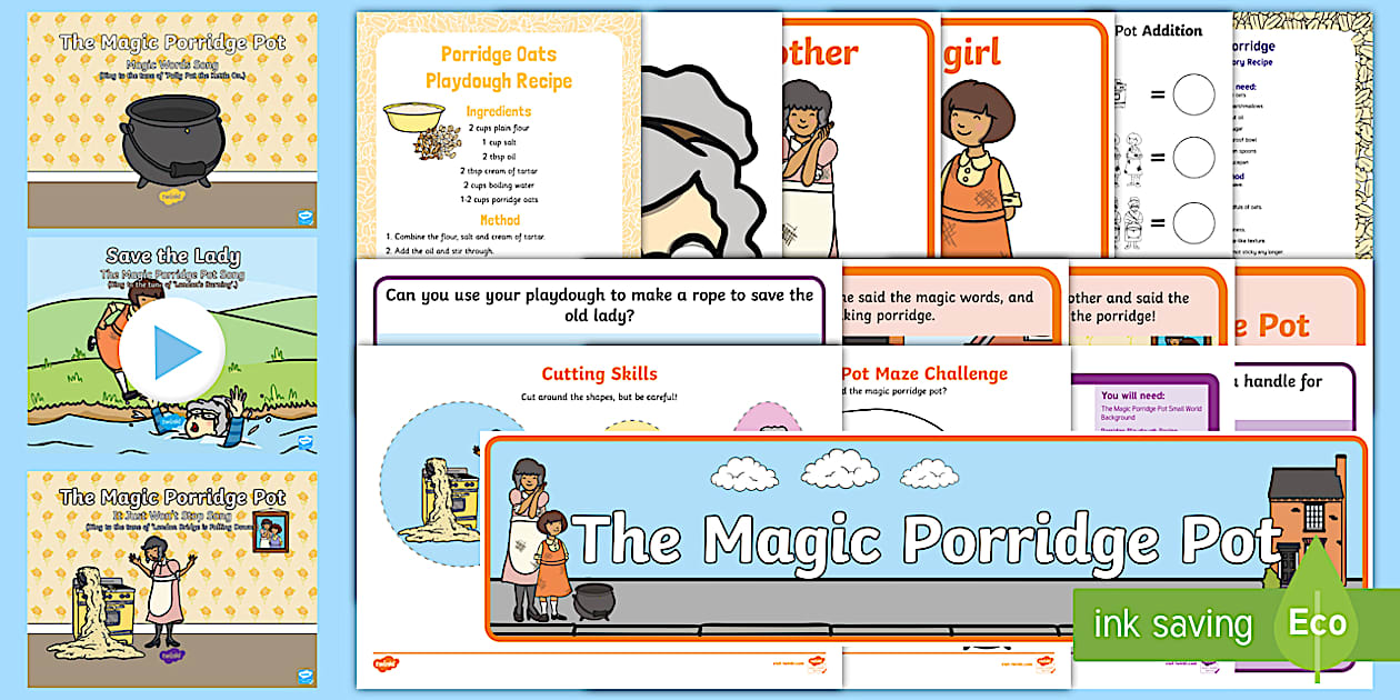 Childminder The Magic Porridge Pot EYFS Resource Pack