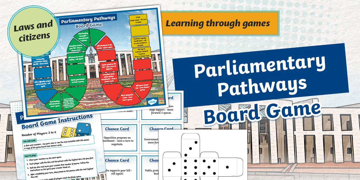 Parliamentary Pathways Board Game