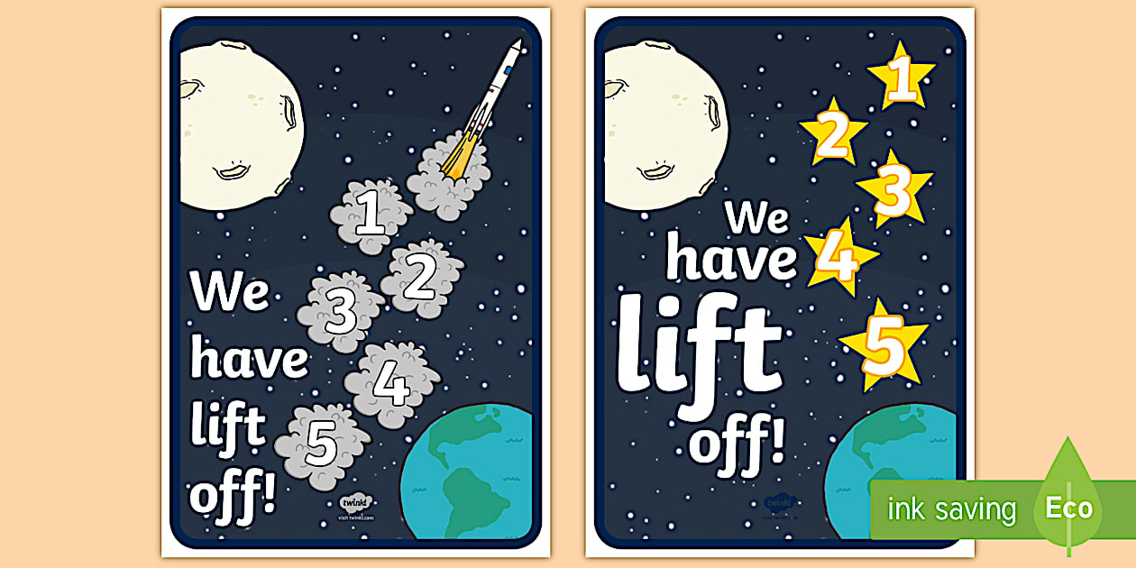 Editable Spaceship Role Play Posters (teacher made) - Twinkl