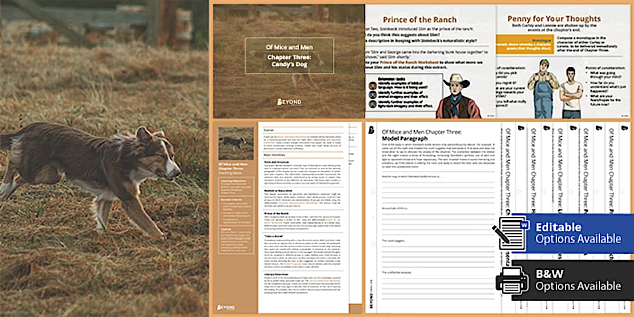 Of Mice and Men Chapter 3 | KS3 English Literature | Beyond