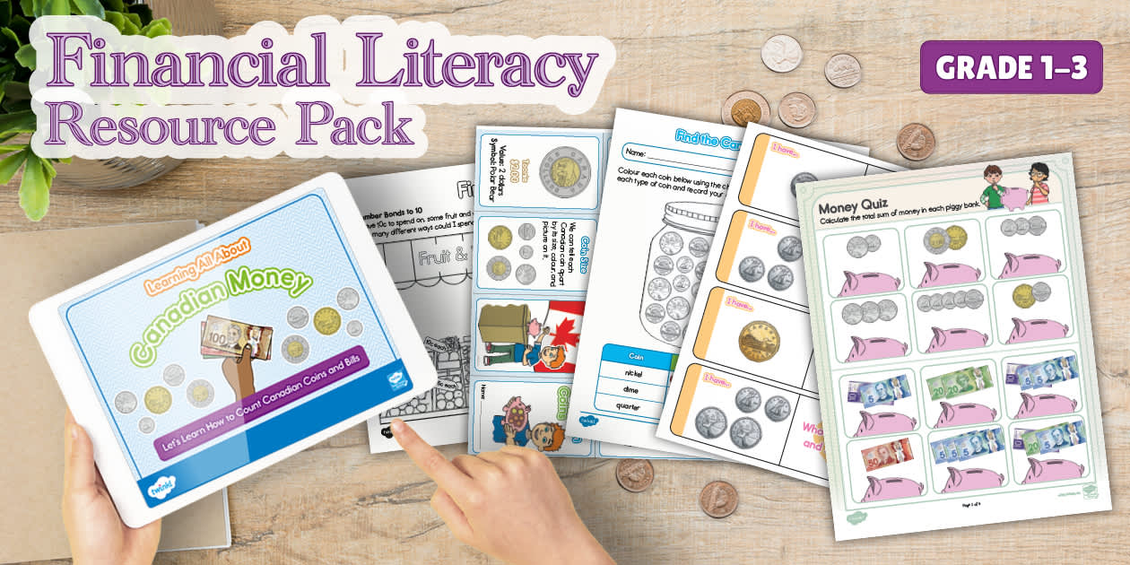 Grade 1-3 Financial Literacy Resource Pack