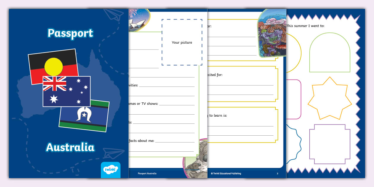 Back To School Passport (teacher made) - Twinkl