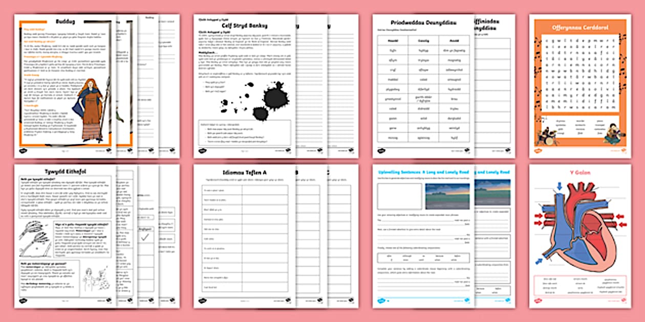 Pecyn Dysgu Cartref Blwyddyn 6 Wythnos 1