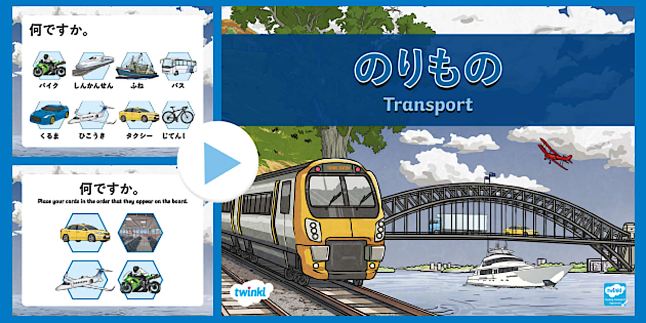 Japanese Transport PowerPoint - Twinkl