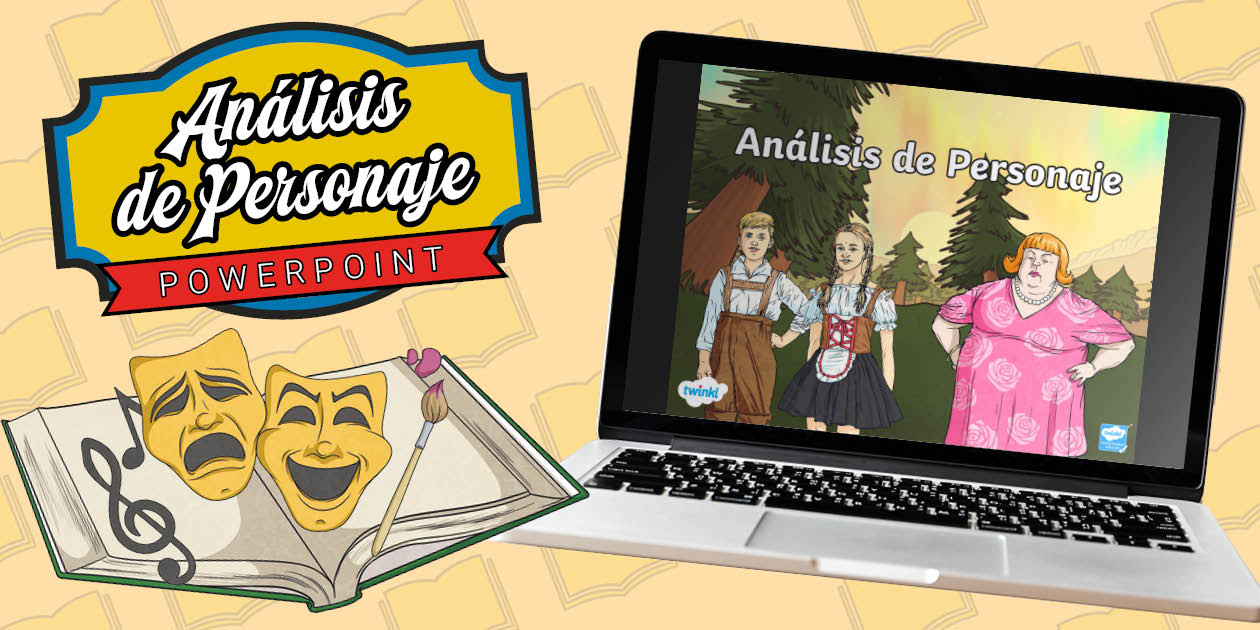 PowerPoint | Análisis | Personaje | Protagonista - Twinkl