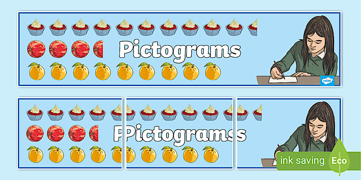 👉 Pictograms Display Banner (teacher made) - Twinkl