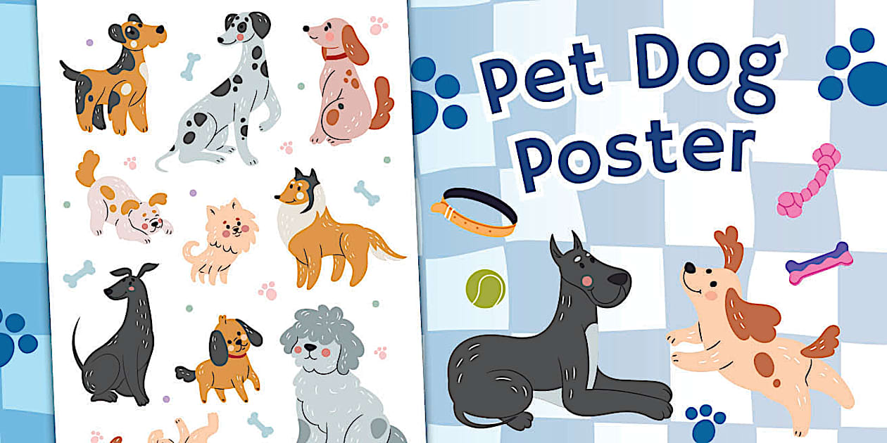 Pet Dog Poster | Twinkl Art Gallery Pets