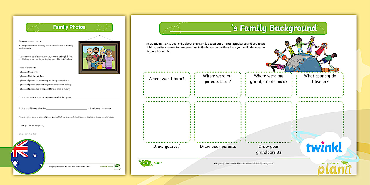 Foundation HASS Geography My Island Home Home Learning Tasks Foundation HASS Geography My Island Home Home Learning Tasks