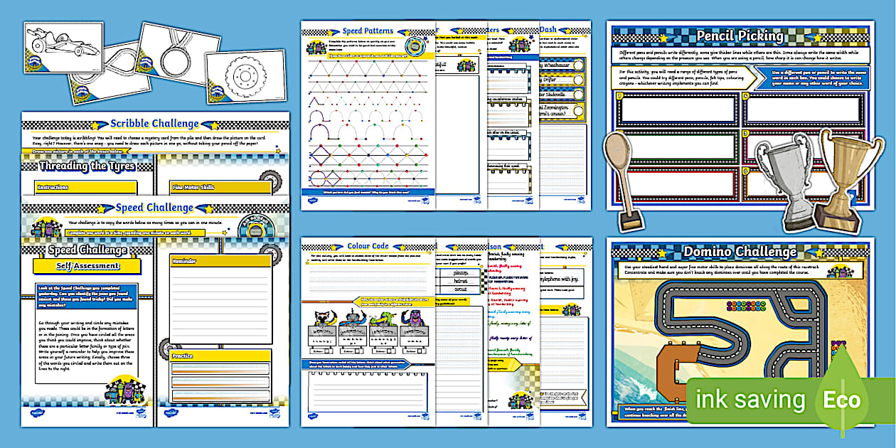 KS2 Racing Ahead Handwriting Intervention Week 6 (Cursive)