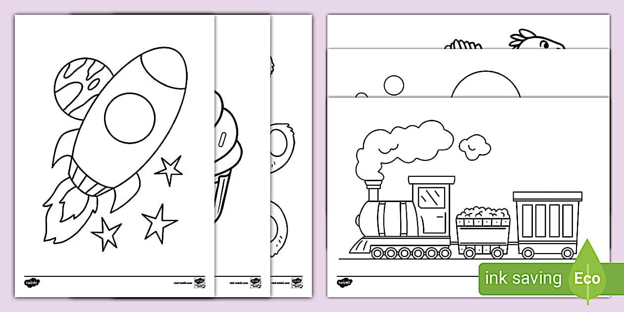 Colouring for Toddlers Activity Pack | Colouring Sheets