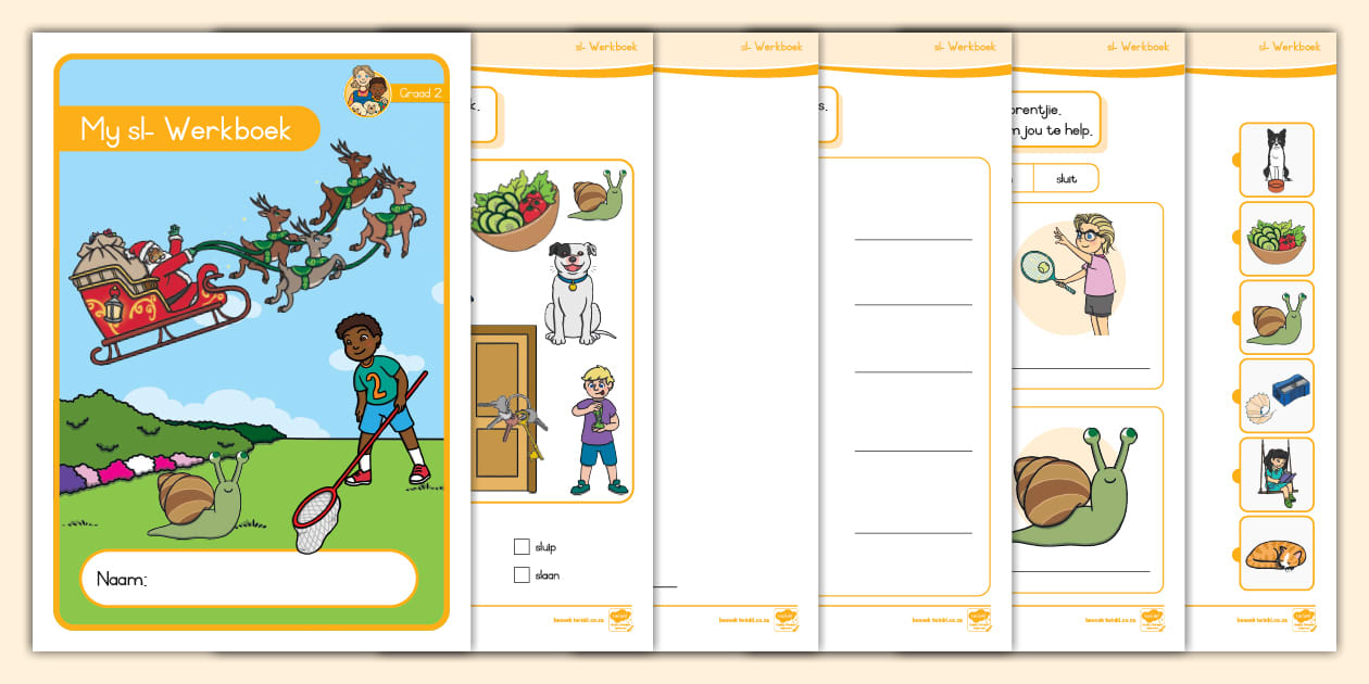 Graad 2 Klanke Werkboek sl- (teacher made) - Twinkl
