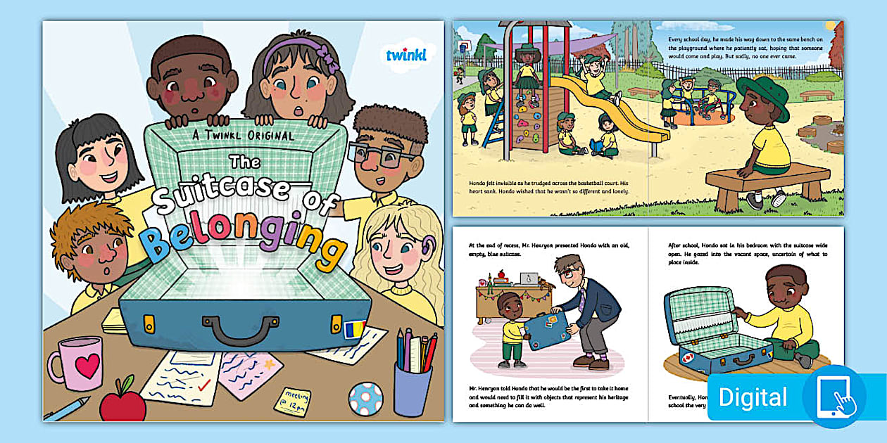 The Suitcase of Belonging eBook (Teacher-Made) - Twinkl