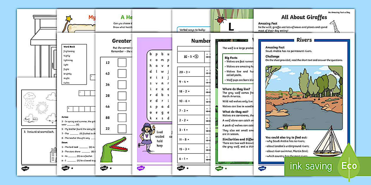 Second class pack B (teacher made) - Twinkl