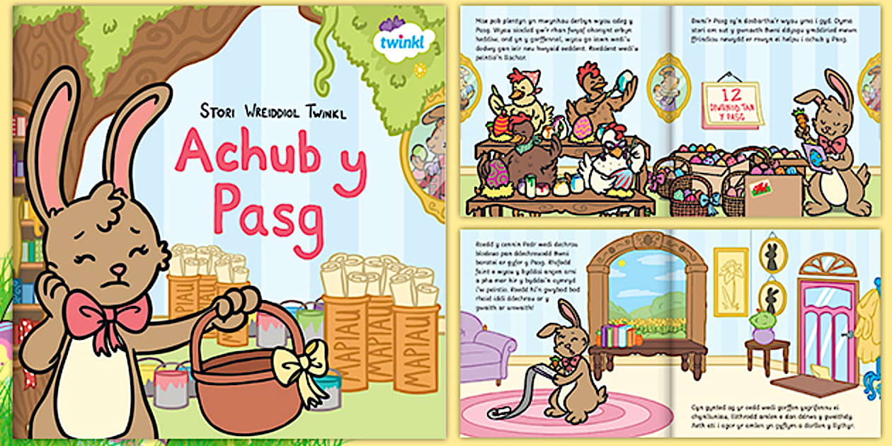 eLyfr Achub y Pasg