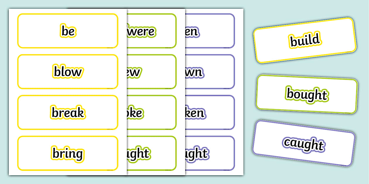 Irregular Verbs (Hecho por educadores) - Twinkl