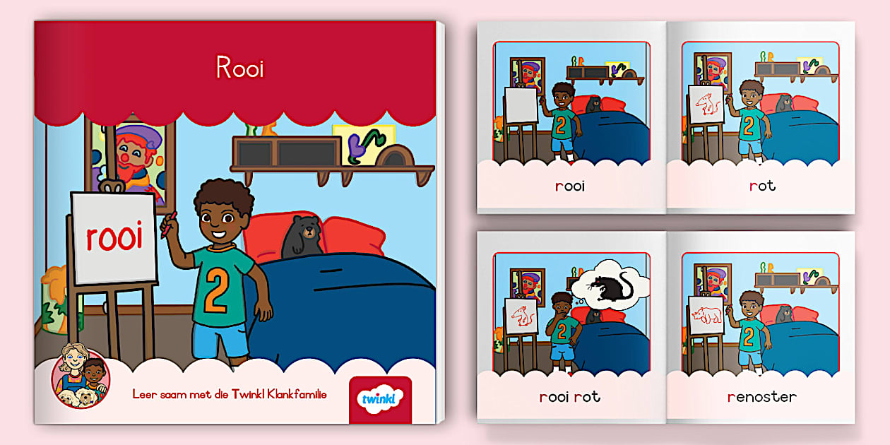 Graad R klanke eBoek r (teacher made) - Twinkl