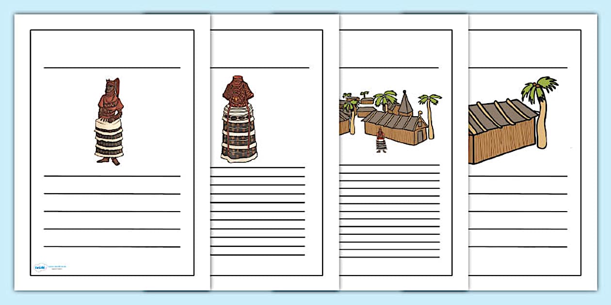 Kingdom of Benin Writing Frames (teacher made) - Twinkl