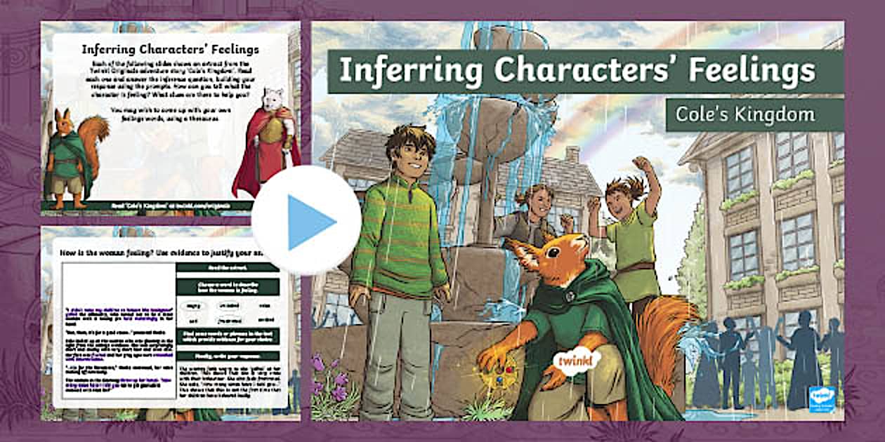 KS2 Inferring Characters' Feelings PowerPoint (Teacher-Made)