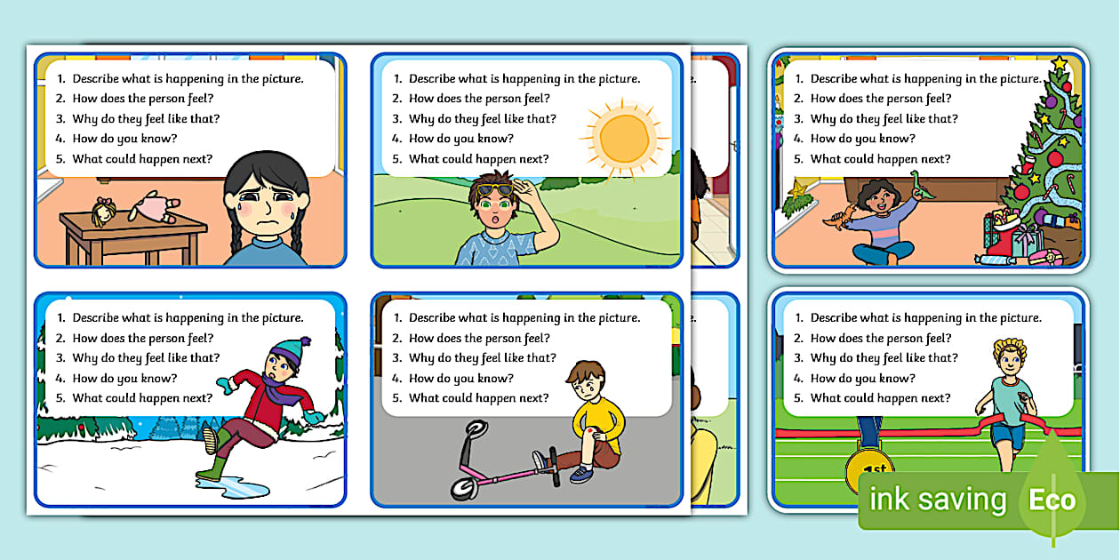 Social Inference Picture Cards | F-2 | Teacher-Made - Twinkl