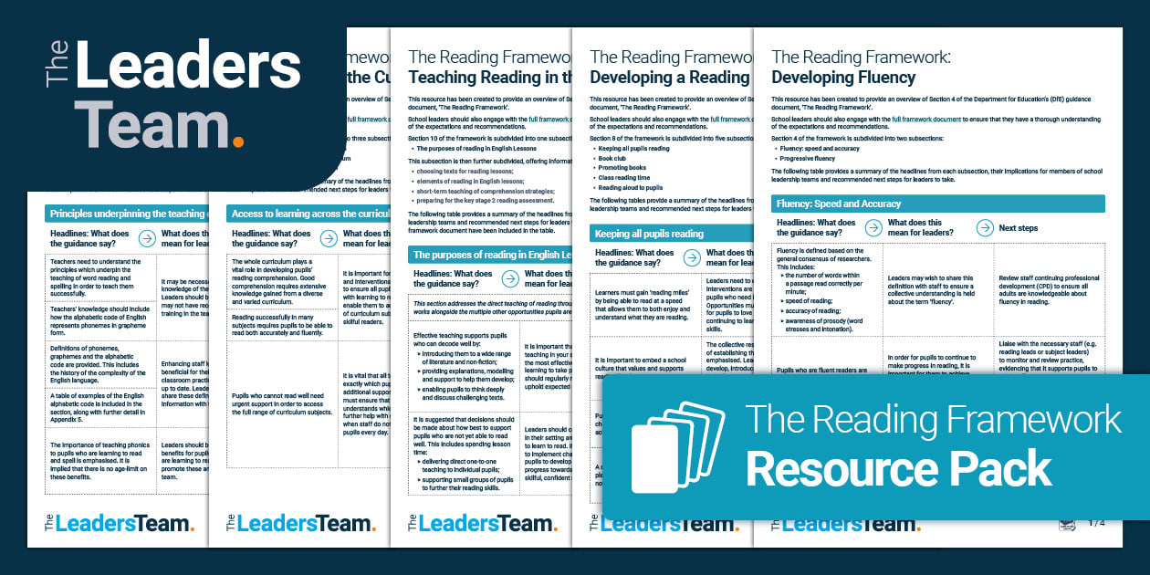 Pack: The Reading Framework