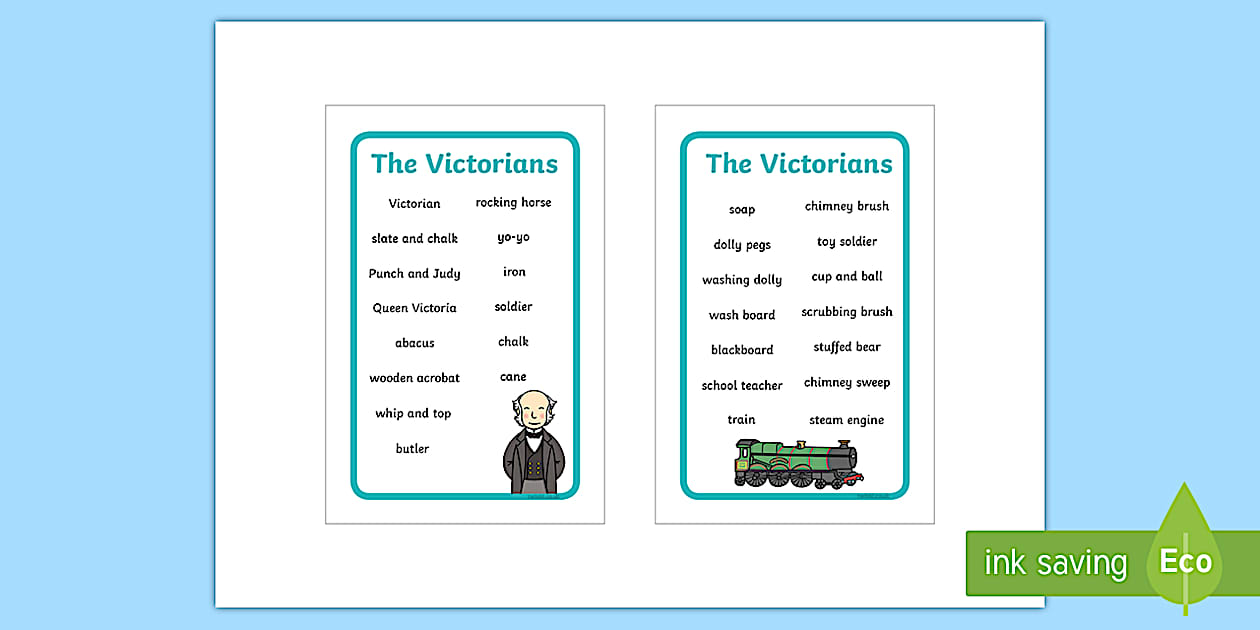 The Victorians IKEA Tolsby/Fiestad Frame - The Victorians Word Mat (Text)