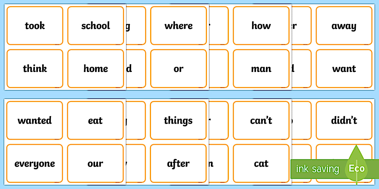 Next 200 Common Word Cards (teacher made) - Twinkl