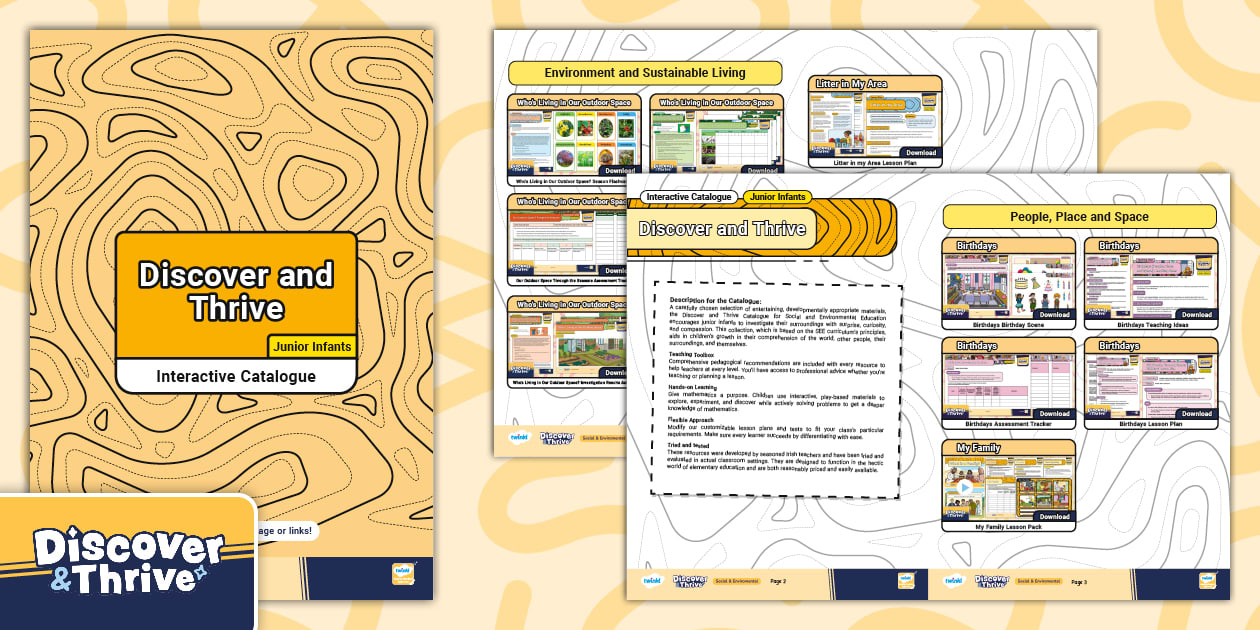 Discover and Thrive SEE Junior Infant Interactive Catalogue
