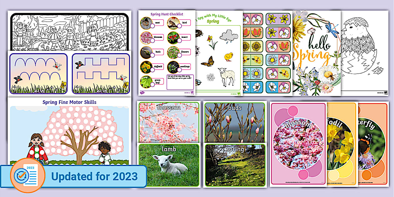 Childminder Spring Resource Pack (teacher made) - Twinkl