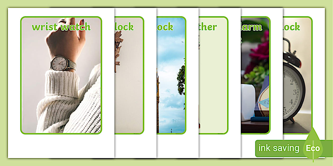 👉 Types of Clock Photo Pack (teacher made) - Twinkl
